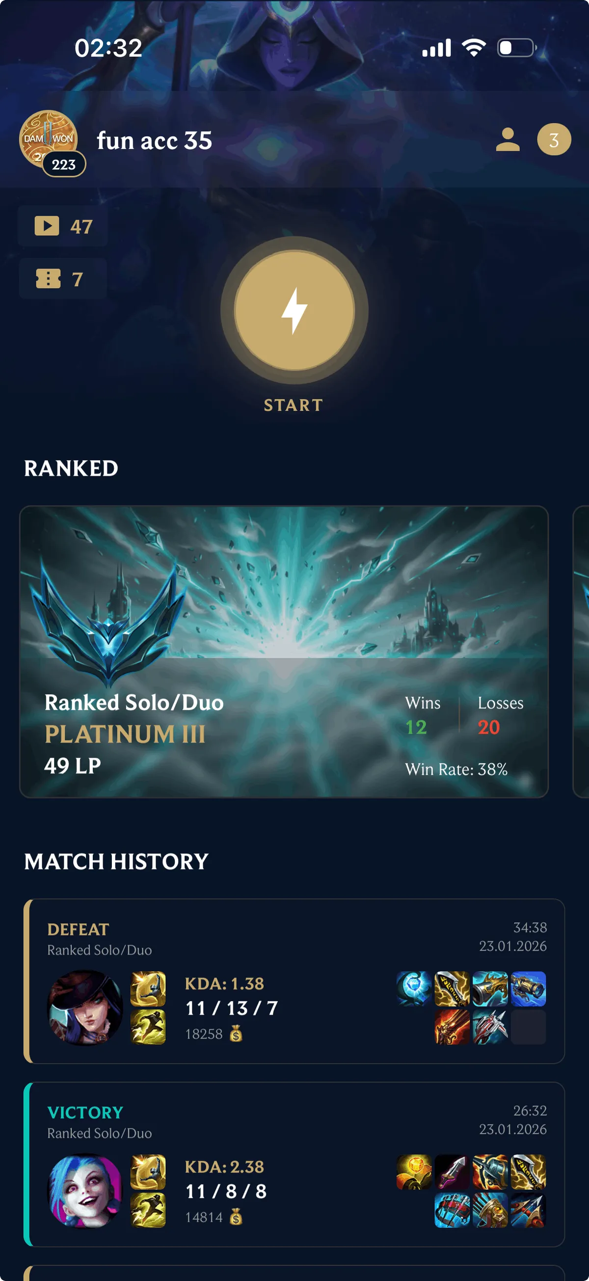 Lexu - LoL Mobile Pick App | Champion Select & Queue from Phone